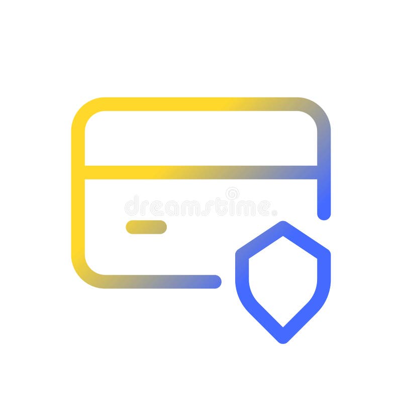 Payment Card Security Pixel Perfect Gradient Linear Ui Icon Stock ... Payment Card Security Pixel Perfect Gradient Linear Ui Icon Stock ...