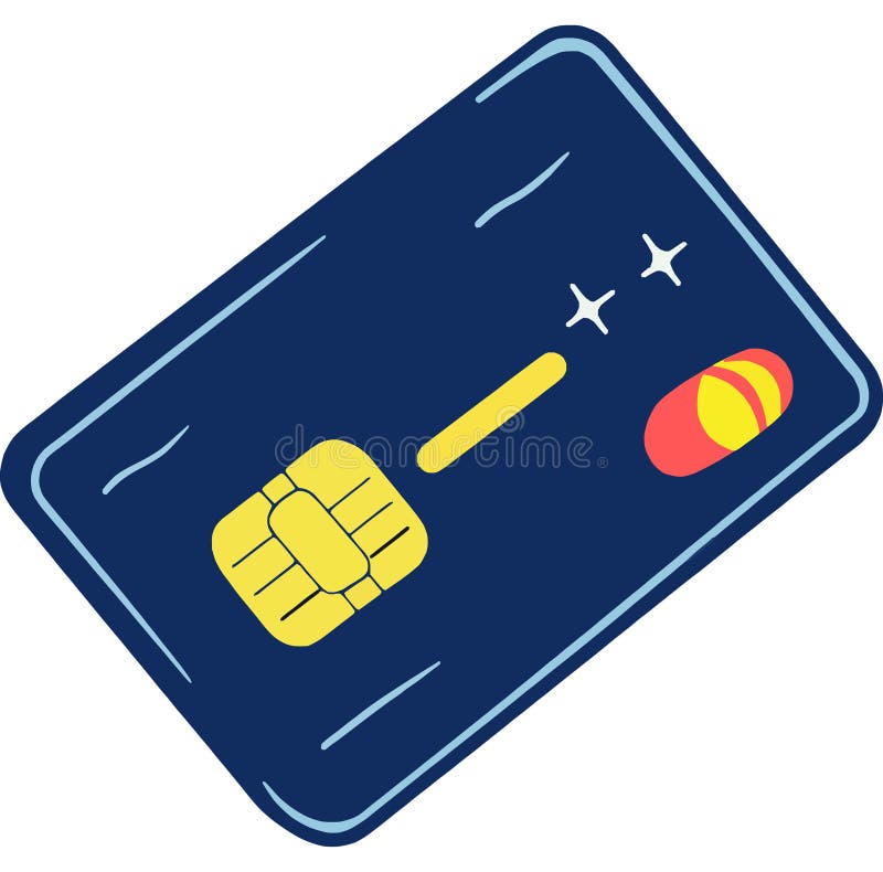 Payment Card Technology for Secure Transactions Stock Vector ...