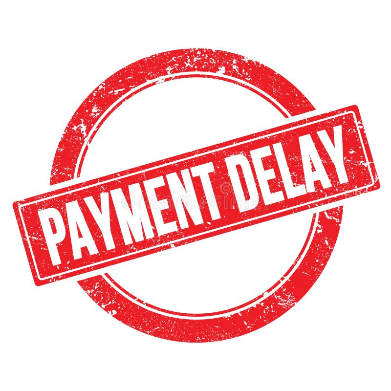 Delay text banner stock vector. Illustration of instrument - 22037168