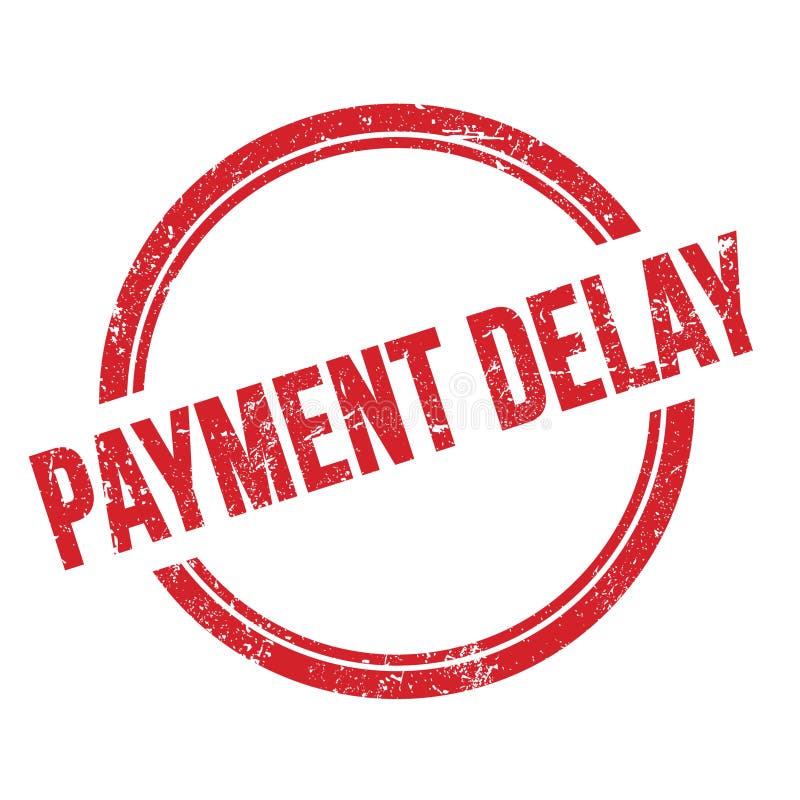 Delay text banner stock vector. Illustration of instrument - 22037168