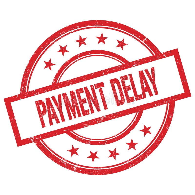 Delay text banner stock vector. Illustration of instrument - 22037168