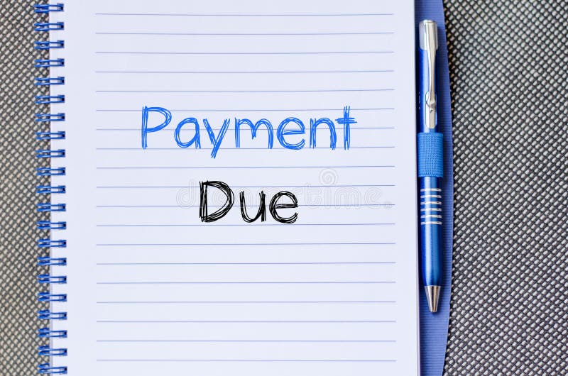 Payment Due stock photo. Image of payment, overdue, card - 3653768