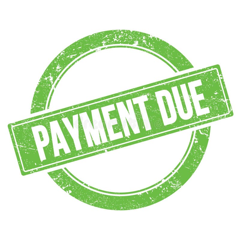 Payment Due Stamp Stock Illustrations – 534 Payment Due Stamp Stock ...