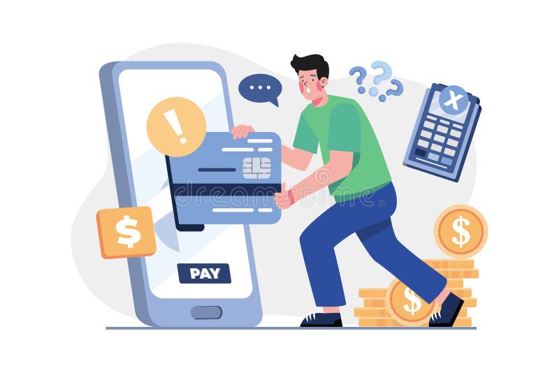 Payment Failed Stock Illustrations – 680 Payment Failed Stock ...