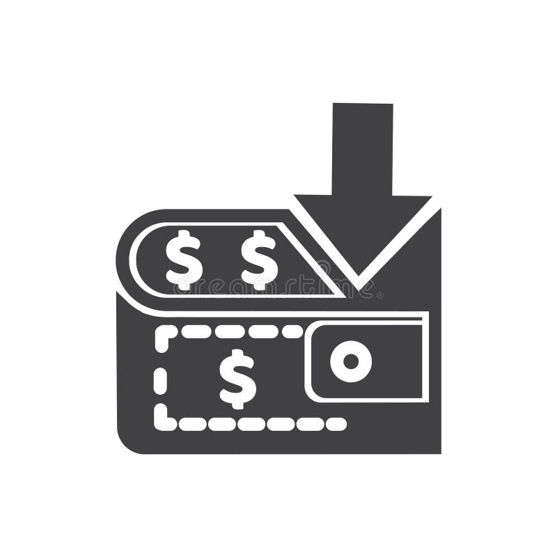 Payment Icon. Vector Perfect Payment Icon with Money Bag and Arrow ...