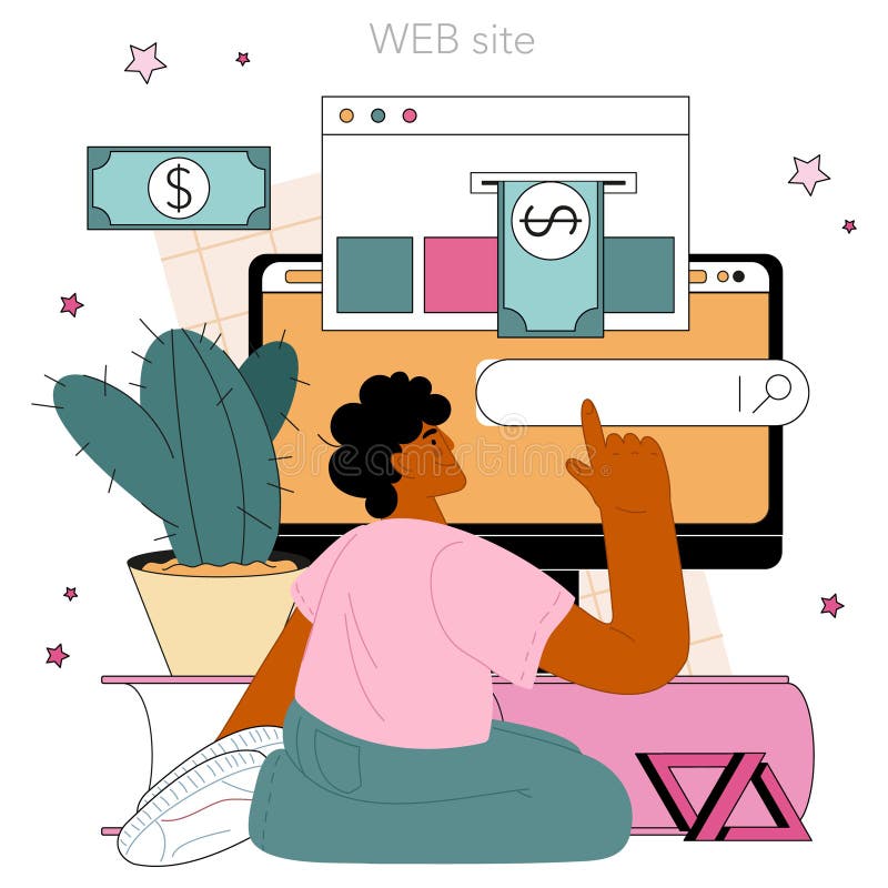 Payment Integration Online Service or Platform. Online Store Stock ...