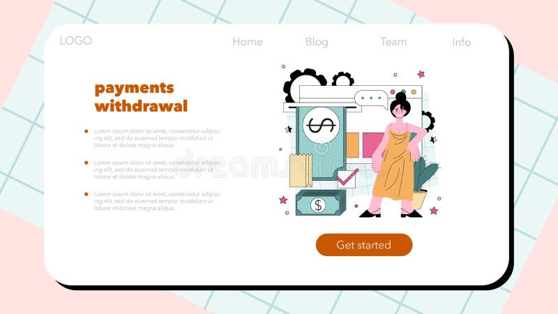 Payment Integration Web Banner or Landing Page Set. Online Store ...