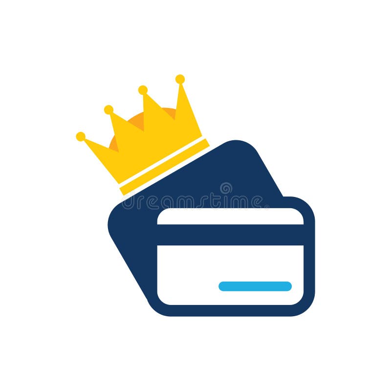 King Money Icon Logo Design Element Stock Vector - Illustration of ...