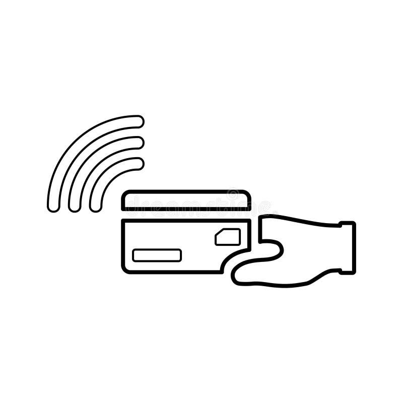 Payment Method Icon. Outline Symbol Stock Illustration - Illustration ...