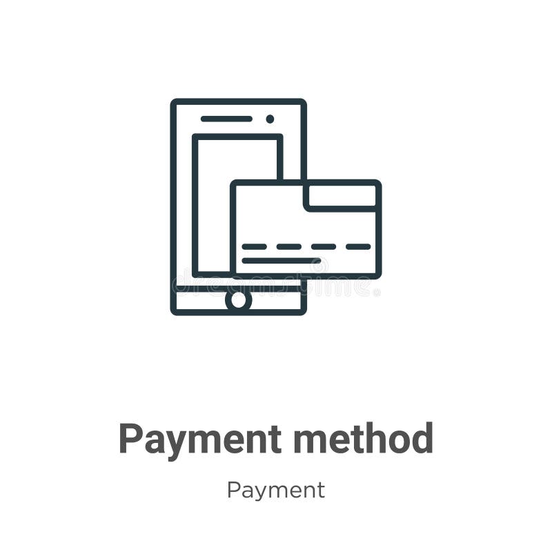 Payment Method Black Stock Illustrations – 582 Payment Method Black ...