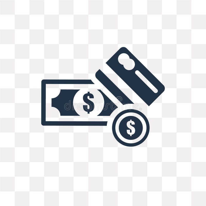 Payment Method Vector Icon Isolated on Transparent Background, P Stock ...