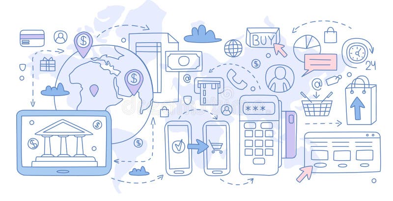 Payment Methods Infographics. Vector Illustration Stock Vector ...