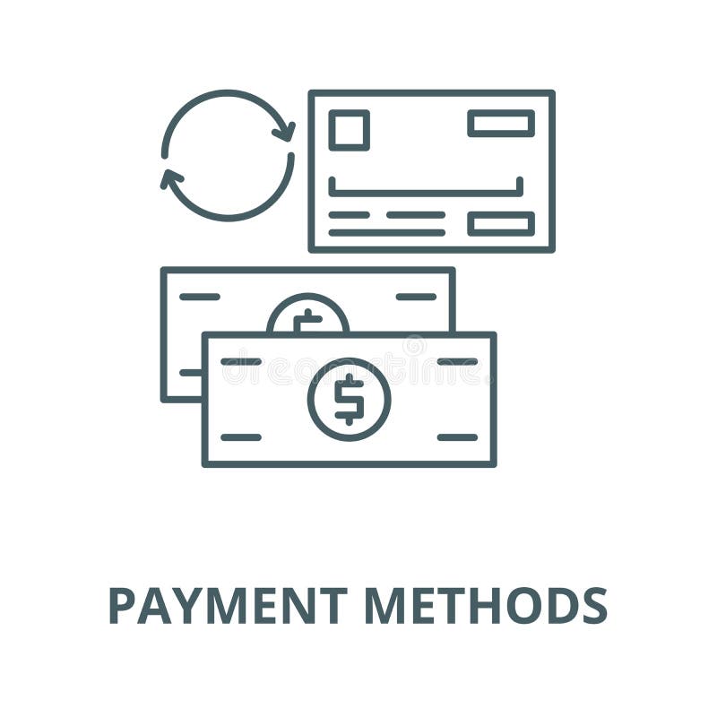Payment Methods Black Icon, Vector Sign on Isolated Background. Payment ... Payment Methods Black Icon, Vector Sign on Isolated Background. Payment ...