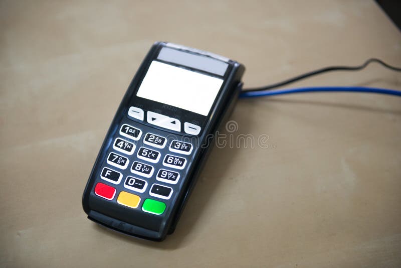 Payment Mobile Wireless Terminal Stock Photo - Image of digital, credit ...