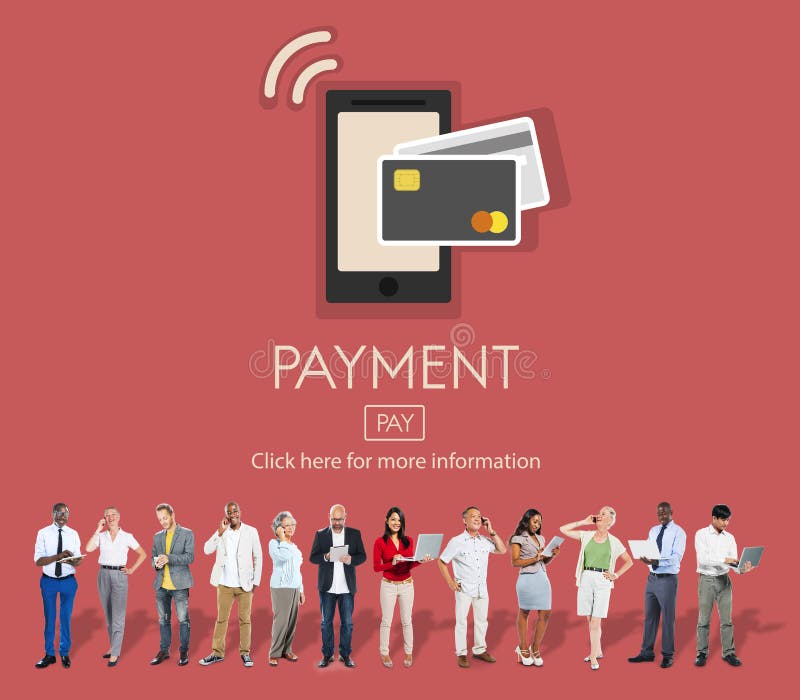 Payment Banking Transaction Accounting E-Payment Concept Stock Image ...