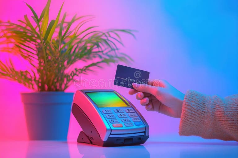 Payment Process in a Modern Setting Card Transaction Indoor Environment ...