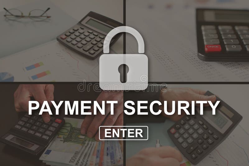Concept Of Payment Security Stock Image - Image of symbol, security ...