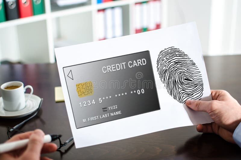 Payment Security Concept on a Paper Stock Photo - Image of payment ...