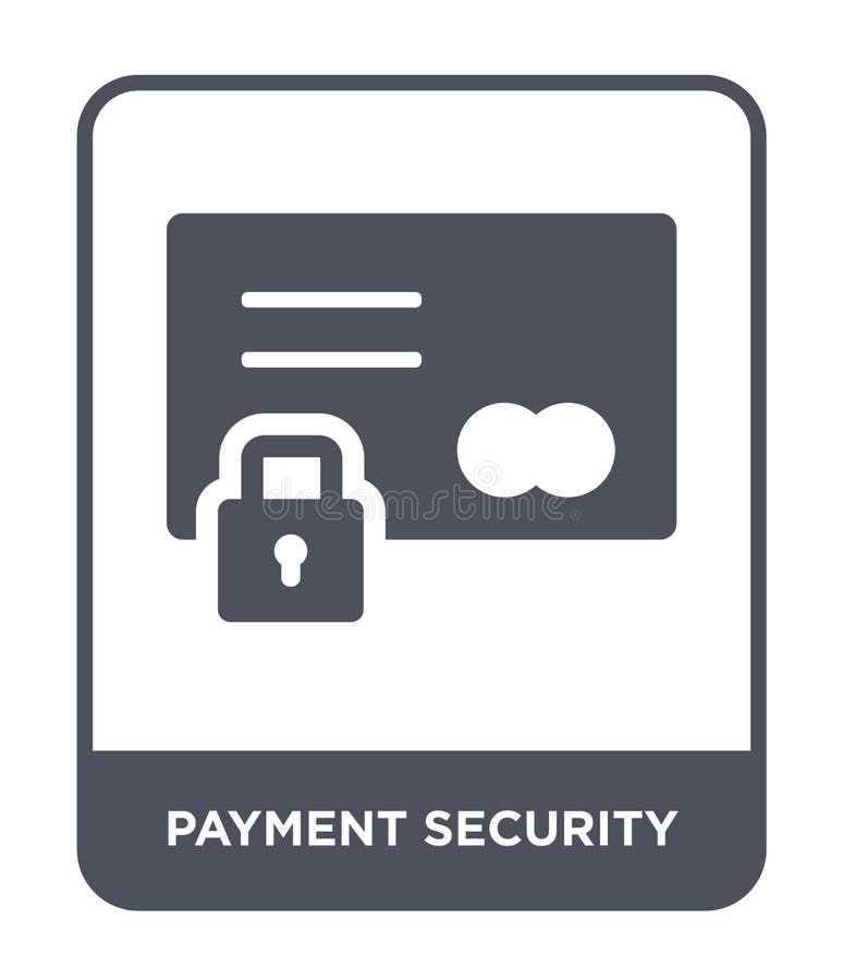 Payment Security Icon in Trendy Design Style. Payment Security Icon ...