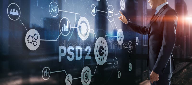 Payment Services Directive Revised PSD2. EU Payment Directive Stock ...