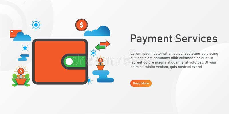 Payment Services Landing Page Template. Creative Website Template ...