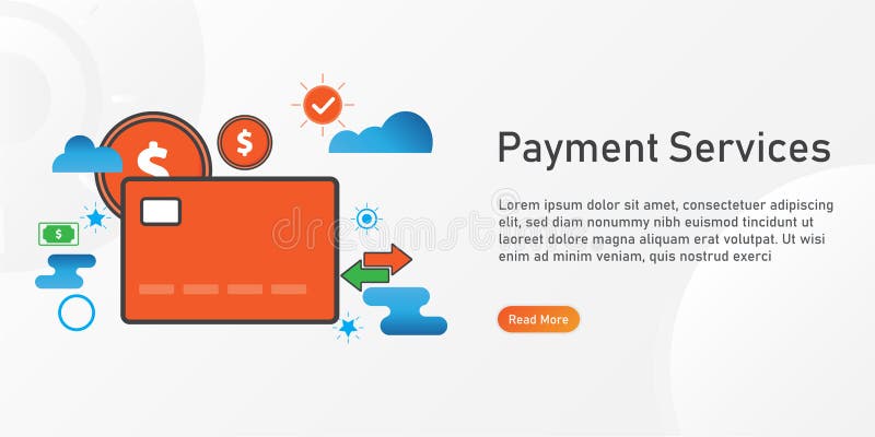 Payment Services Landing Page Template. Creative Website Template ...