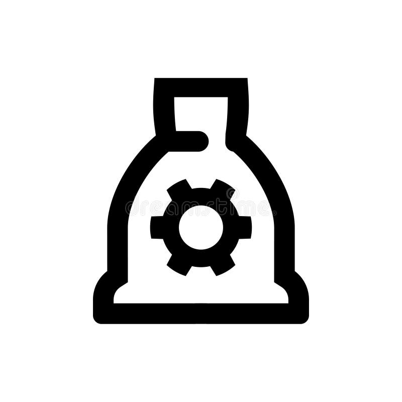 Payment Setting Icon stock vector. Illustration of icon - 192458554