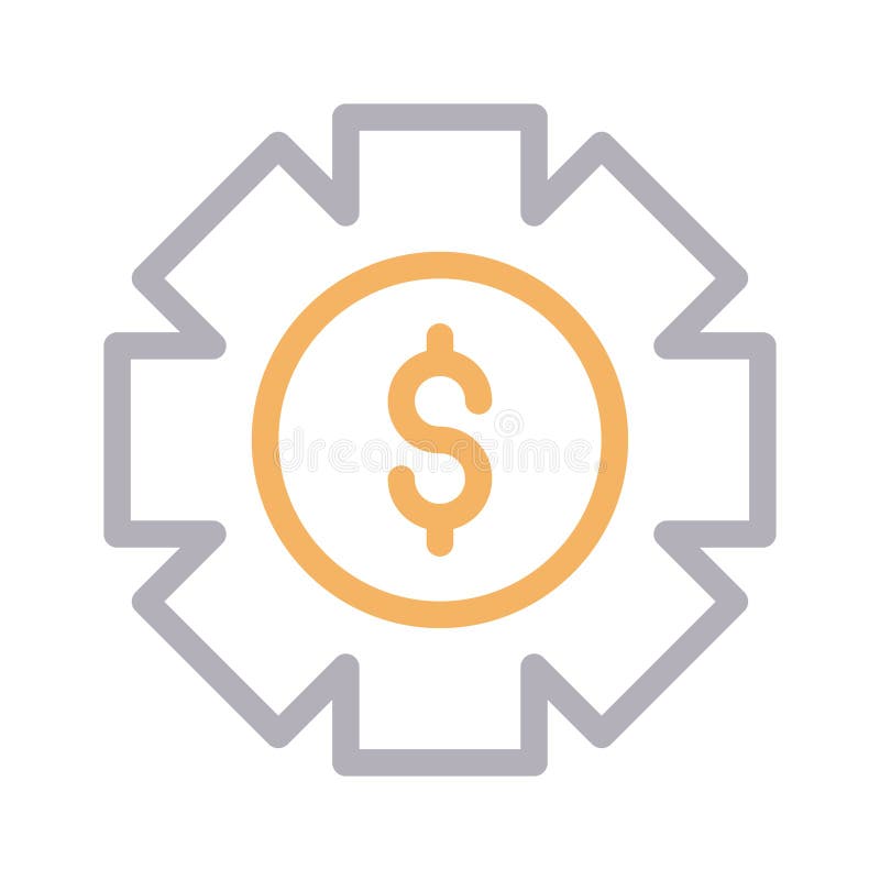 Payment Setting Colour Line Icon Stock Vector - Illustration of options ...
