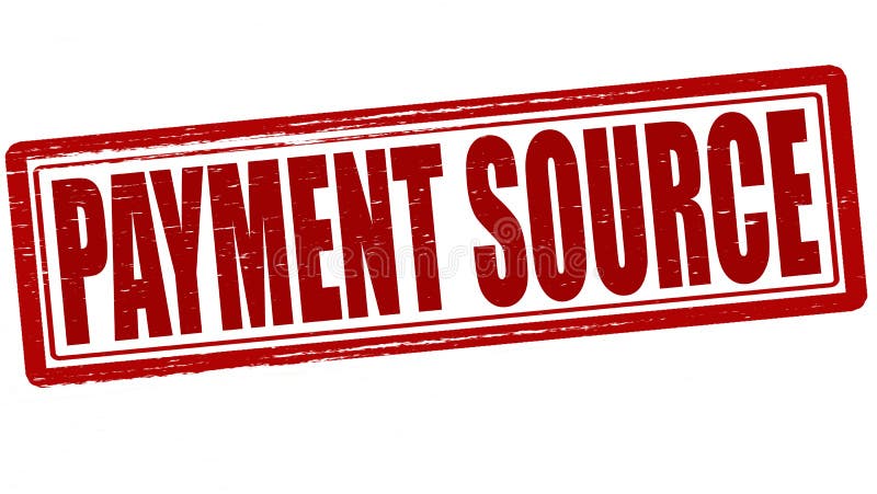 Payment source stock illustration. Illustration of rectangular - 109933978