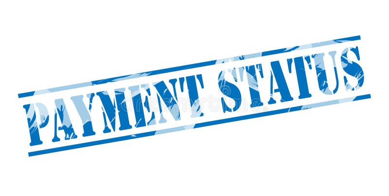 Payment status stock illustration. Illustration of round - 109908158