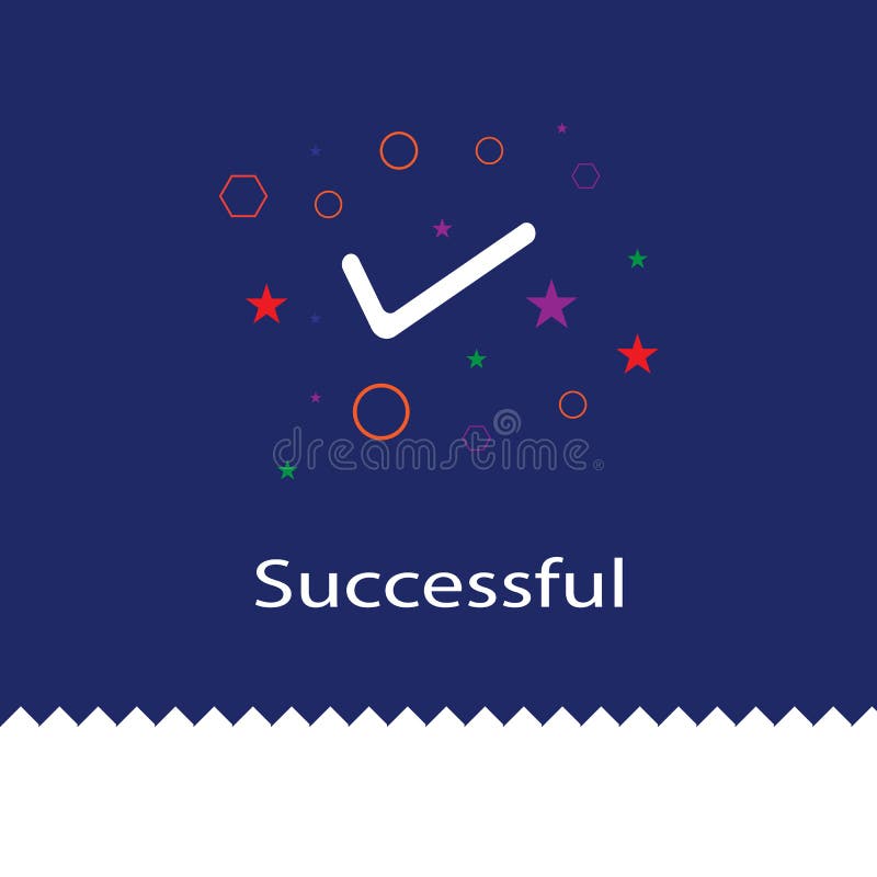 Payment Success Vector Website Landing Page Design Template Stock ...