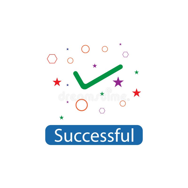 Payment Successful Template Vector Art Stock Vector - Illustration of ...