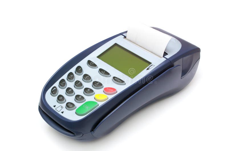Payment terminal stock image. Image of paying, buying - 7887435
