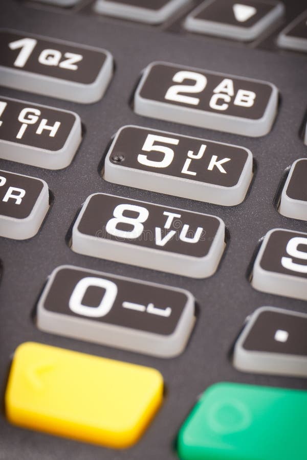 Payment Terminal, Credit Card Reader Using for Cashless Paying. Finance ...