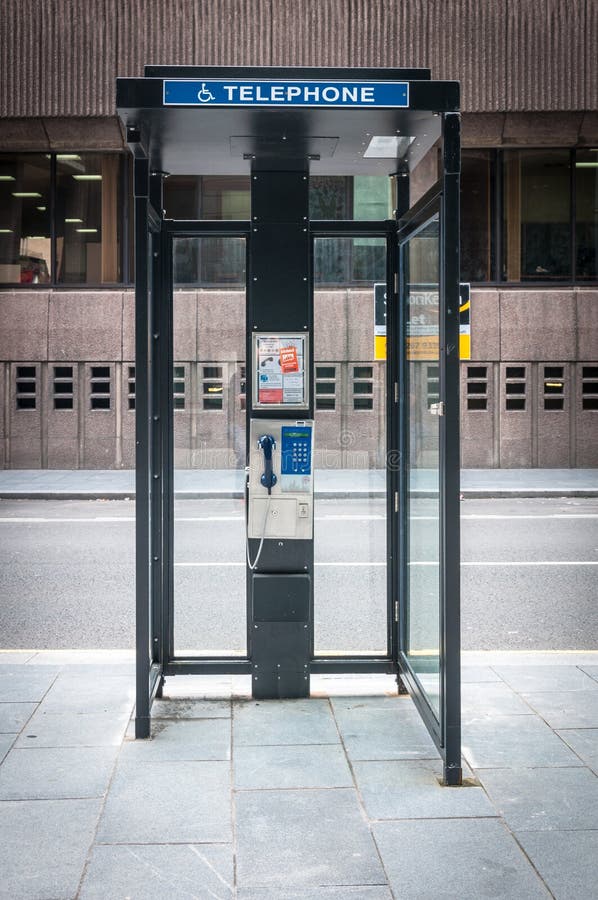 Payphone in Liverpool City Centre, UK Editorial Photography - Image of ...