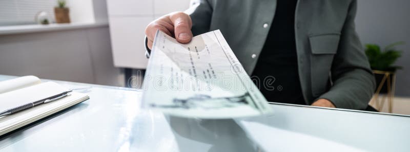 198 Hand Giving Payroll Cheque Paycheck Stock Photos - Free & Royalty ...