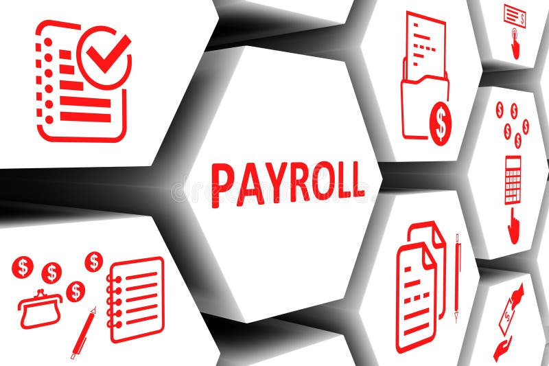 Payroll Concept. Create Financial Graphs and Charts Towards Targets ...