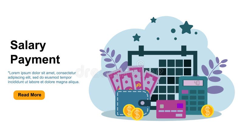 Payroll, Salary Payment Administrative, Accountant Calculating Payment ...