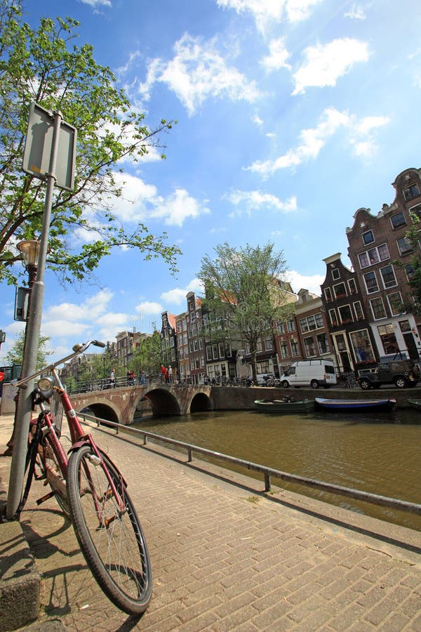 Pays Bas - Amsterdam editorial photo. Image of orange - 42454646