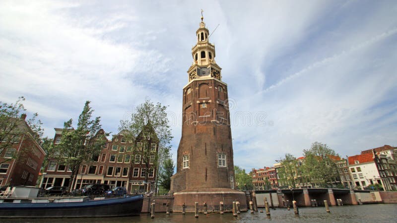 Pays Bas - Amsterdam editorial stock photo. Image of orange - 42455108
