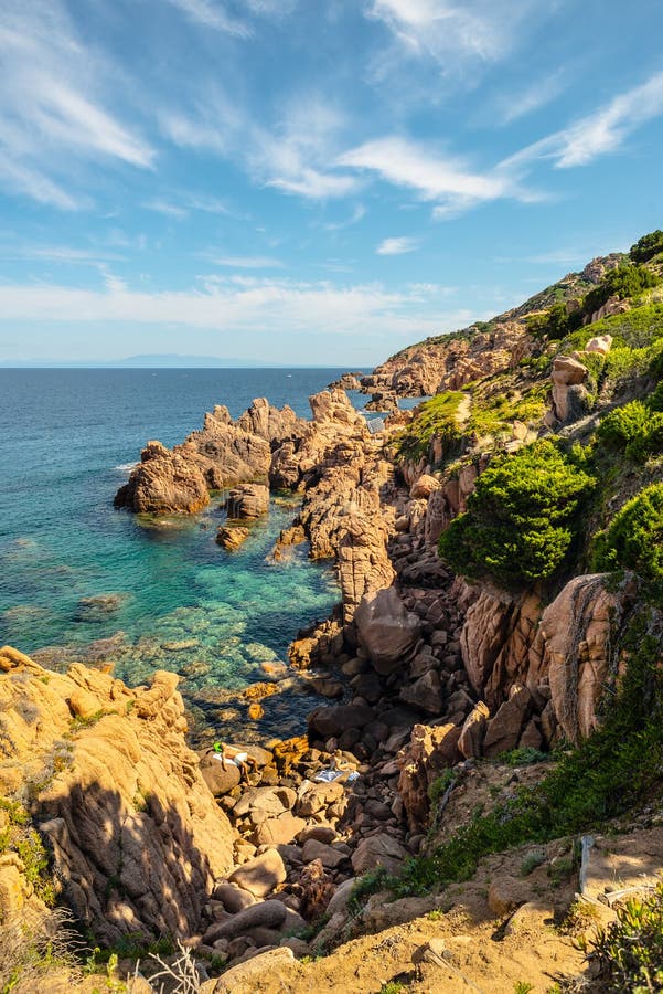 Paysage De Mer De La Sardaigne De Paradiso De Côte Photo stock - Image ...
