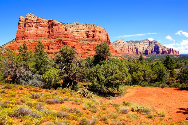 Roches Rouges De Sedona, Etats-Unis Photo stock - Image du horizontal ...
