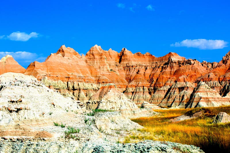 Paysage Rocailleux De Parc National De Bad-lands Image stock - Image du ...