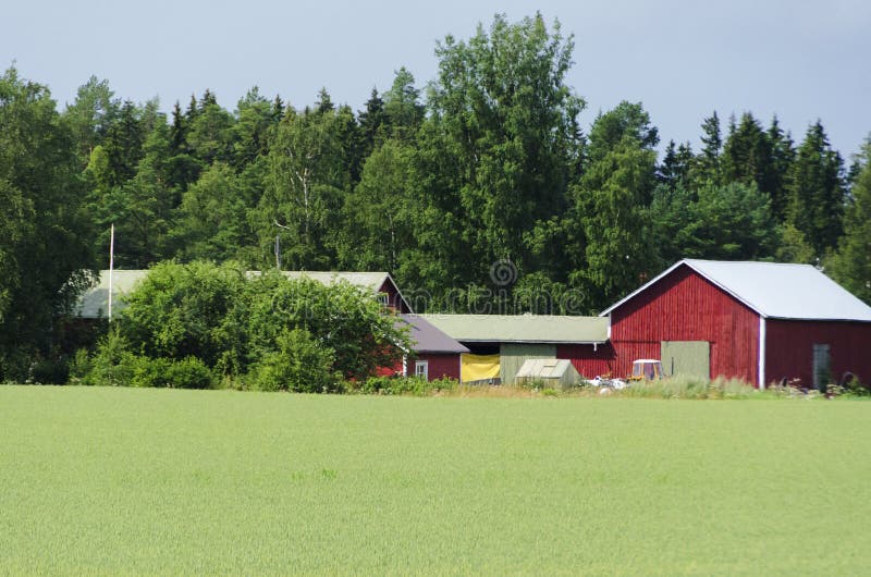 Ferme rurale d'horizontal image stock. Image du agriculture - 1345055