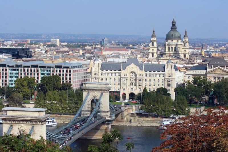 Paysage Urbain De Budapest, Hongrie Image stock - Image du centre ...
