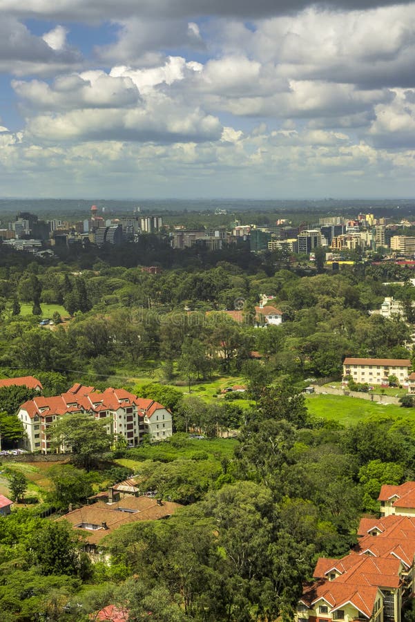 Paysage Urbain De Nairobi - Capitale Du Kenya Photo stock - Image du ...