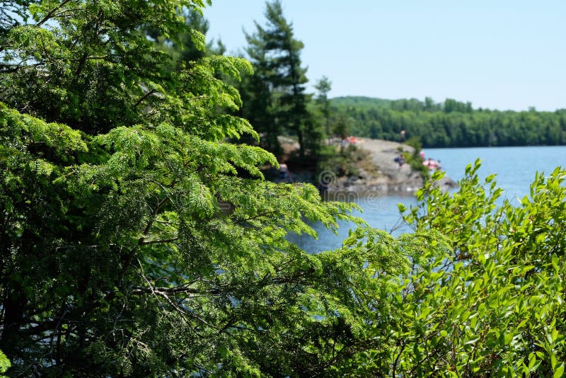 Paysages De Lac, Estrie, Canada Image stock - Image du nord, latin ...