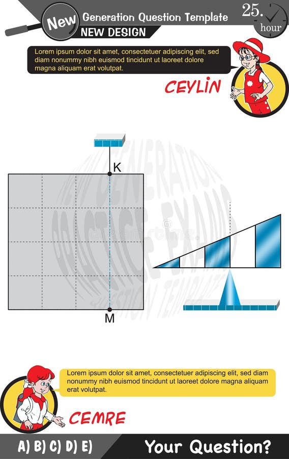 University and High School Exam Question Form, Mathematics, Physics ...