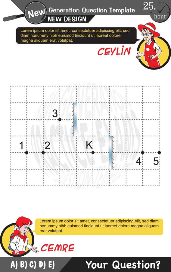 High School Exam Question Template, Middle School Exam Question ...