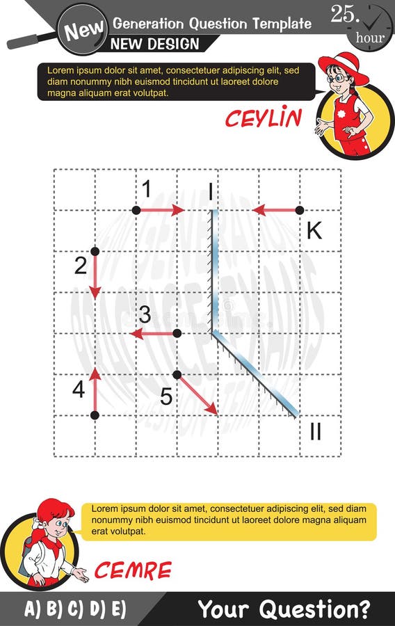 High School Exam Question Template, Middle School Exam Question ...